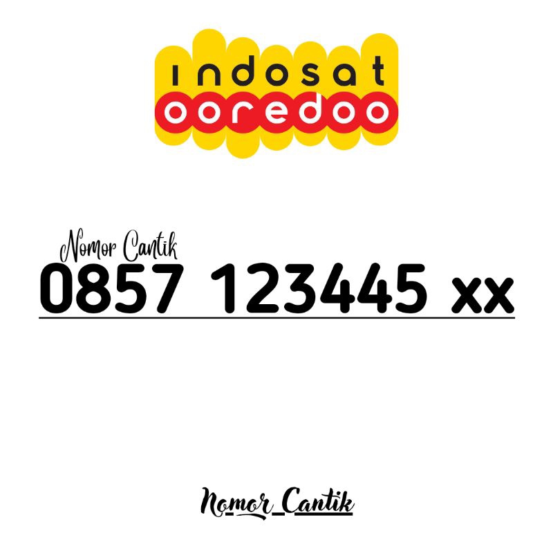 Jual Nomor cantik indosat naik 12345 nomer cantik im3 indosat ooredoo ...