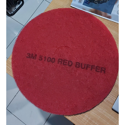 Jual PAD MERAH 16 INCH 3M DIAMETER 40 CM RED SPONGE PAD FOR FLOOR ...