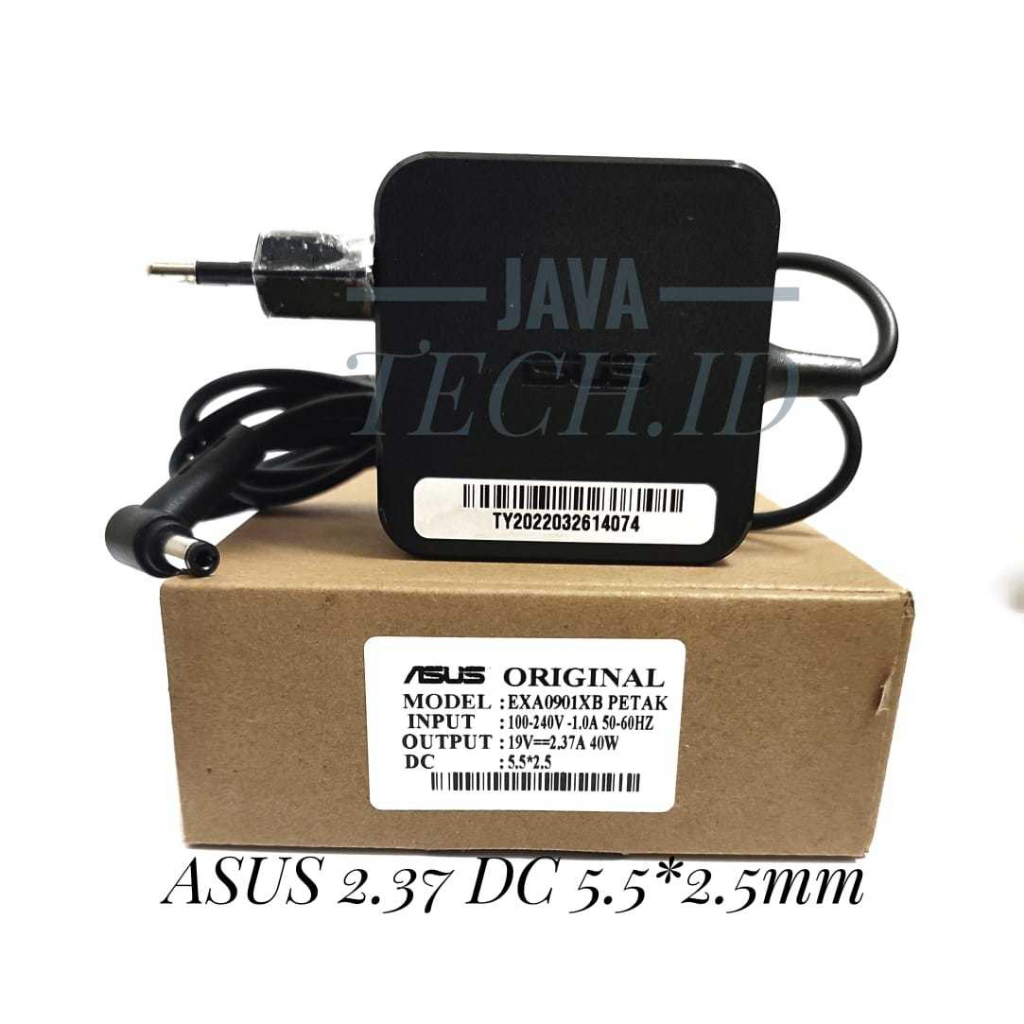 Jual Casan Charger Laptop Asus X455L X455LA X452C X452E X450C K46CM 19V 2.37A Size 5.5*2.5MM ...