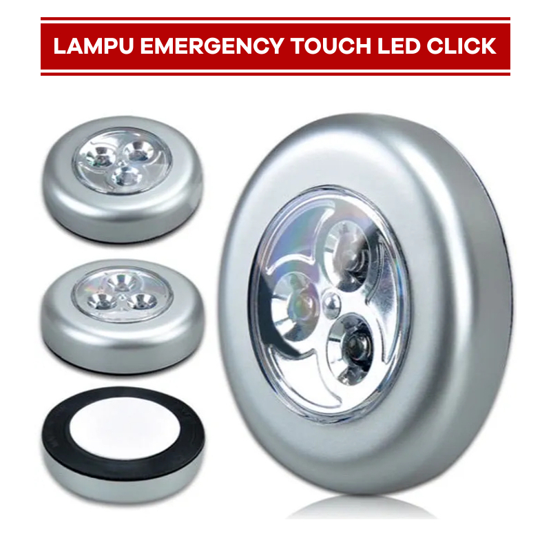 Jual Stick Touch Lamp Stick and Click lampu Lemari / Lampu Emergency ...