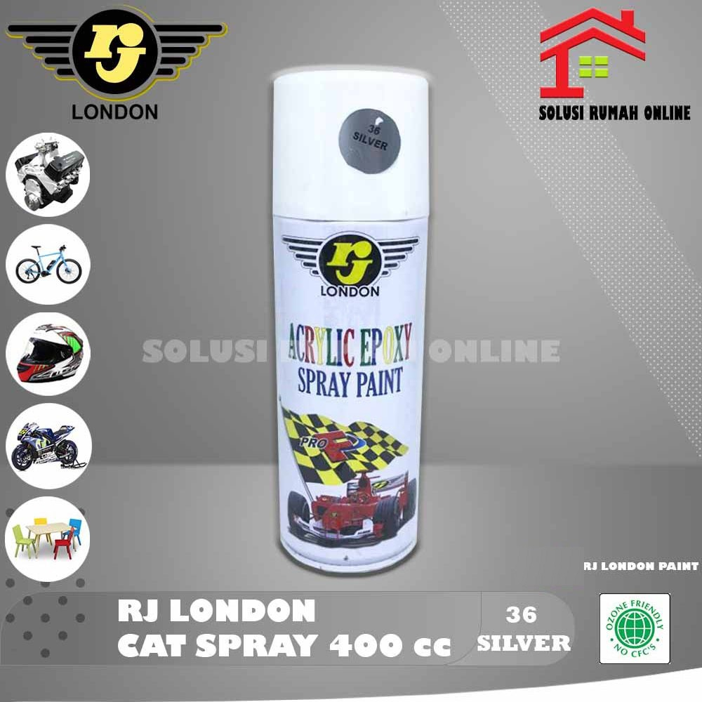 Jual Cat RJ SPRAY 400 cc Standart Semprot Pilox RJ Acrylic Epoxy ...