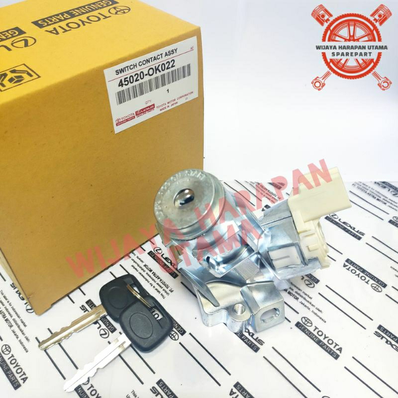 Jual Kunci Kontak Ignition Switch Contact Assy Innova Hilux Vigo ...