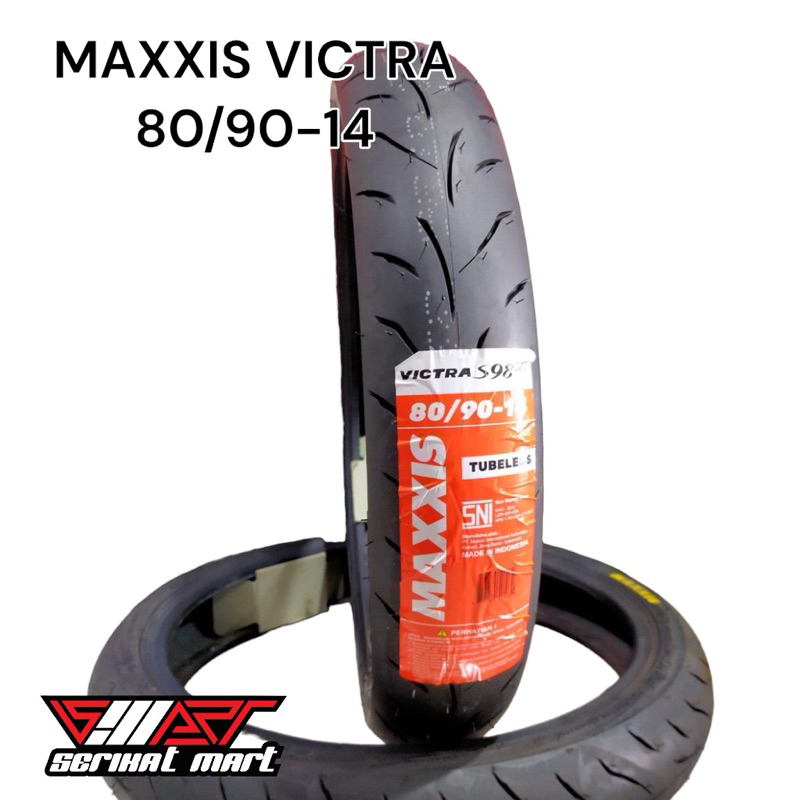 Jual BAN MAXXIS 80/90-14 VICTRA 598ST 40S | Shopee Indonesia