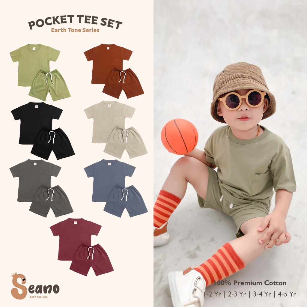 Jual Setelan Kaos Anak Pocket Tee dan Celana Pendek Anak 1-5 Tahun ... Jual Setelan Kaos Anak Pocket Tee dan Celana Pendek Anak 1-5 Tahun ...