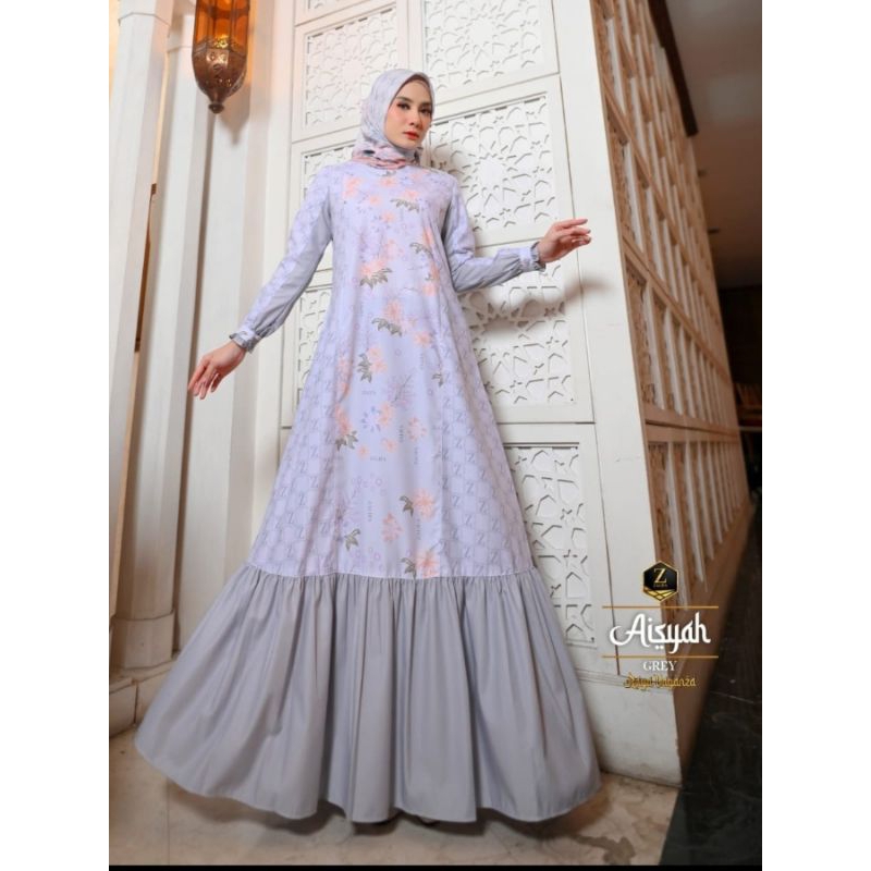 Jual AISYAH Dress by Zalifa | Shopee Indonesia
