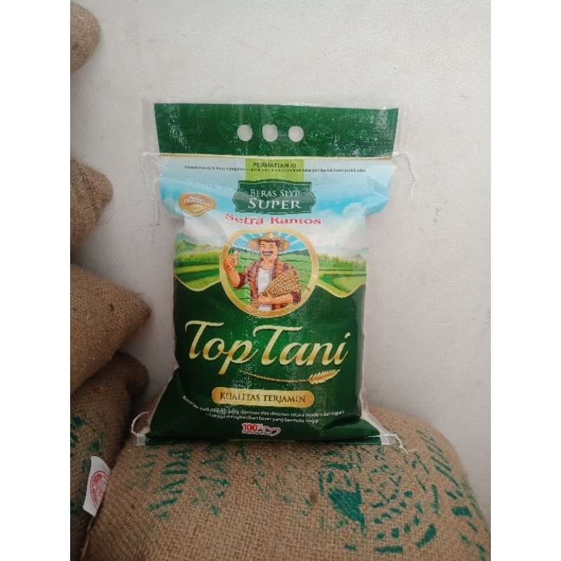 Jual Beras Top Tani 5kg | Shopee Indonesia
