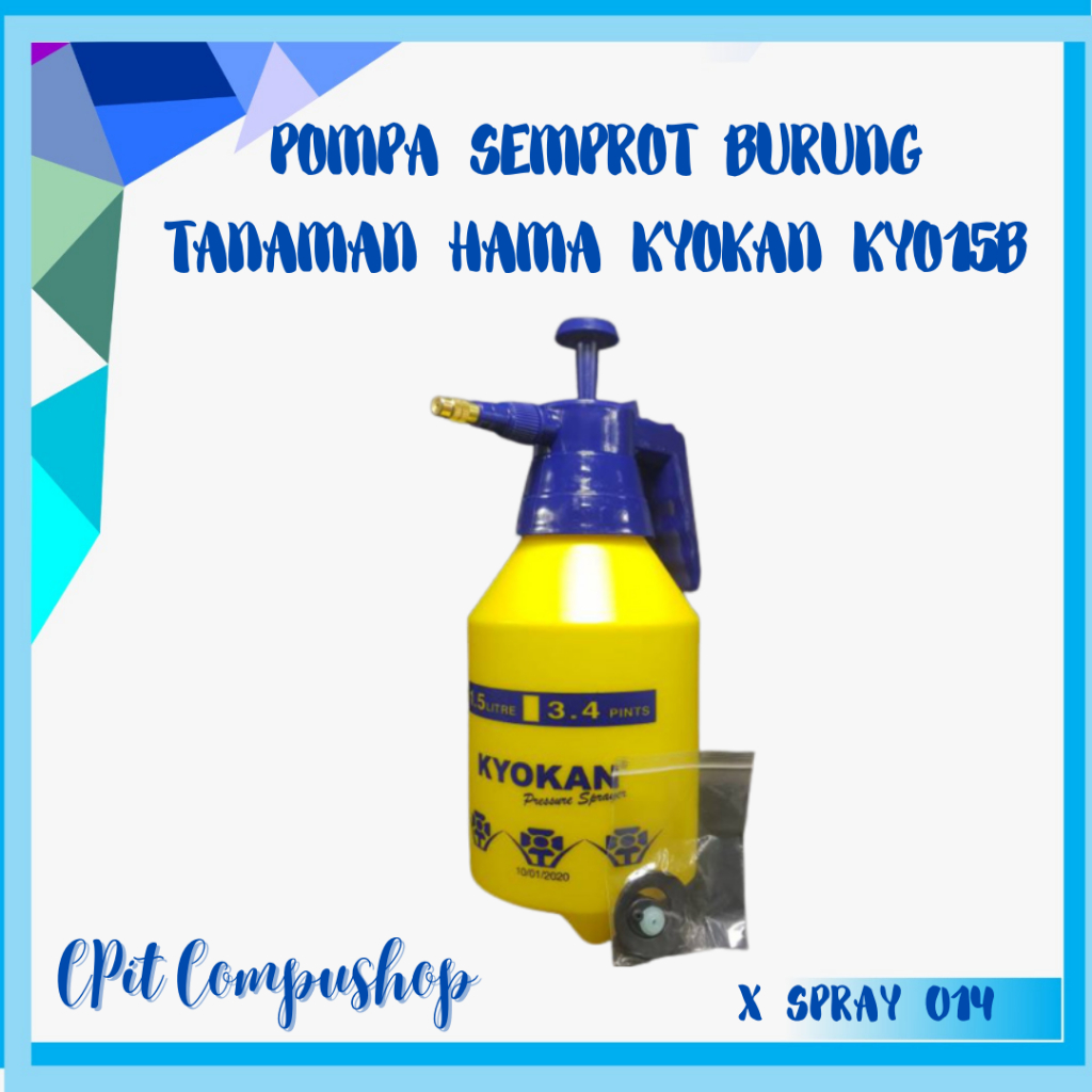 Jual SPRAYER SEMPROTAN DISINFEKTAN 1,5 LITER ALAT SEMPROT POMPA SEMPROT ...