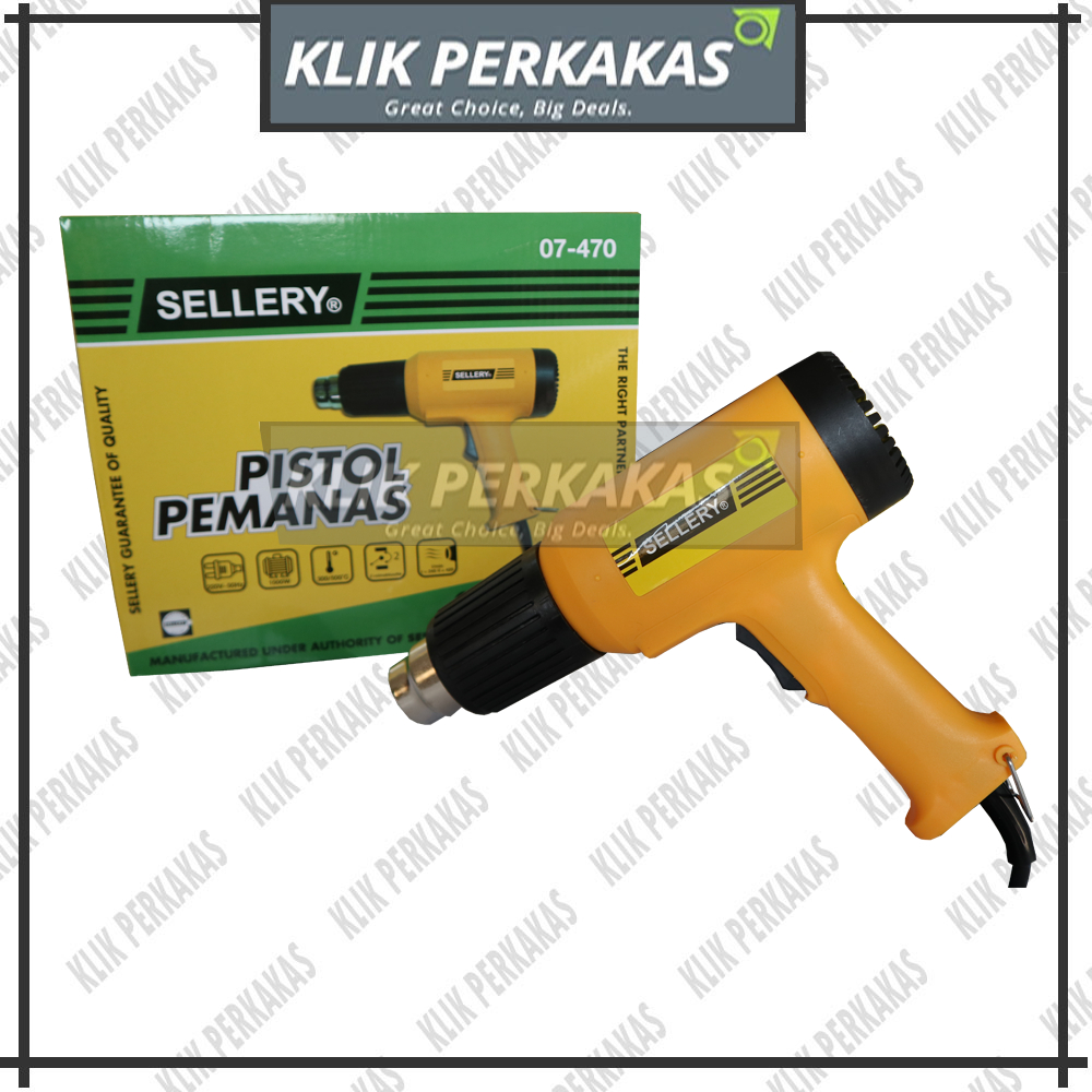 Jual Hot Air Gun / Heat Gun / Hot Gun Pemanas Plastik Shring SELLERY HG ...