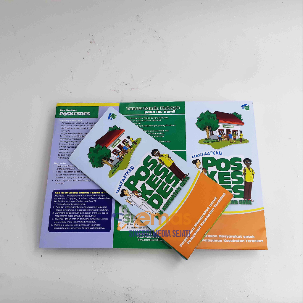 Jual Brosur Poskesdes, Leaflet Poskesdes, Leaflet Kesehatan | Shopee ...