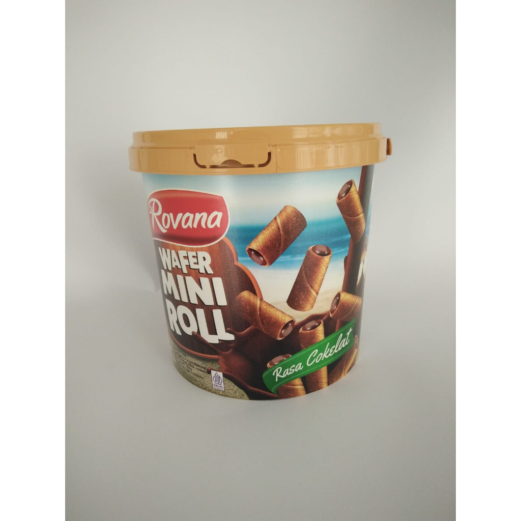 Jual WAFER MINI ROLL ROVANNA TIMBA RASA COKELAT 330 GRAM | Shopee Indonesia