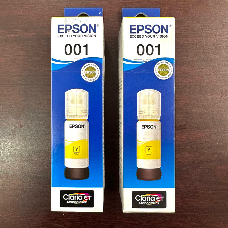 Jual Tinta Epson 001 Yellow Original (untuk L4150 L4160 L6160 L6170 ...