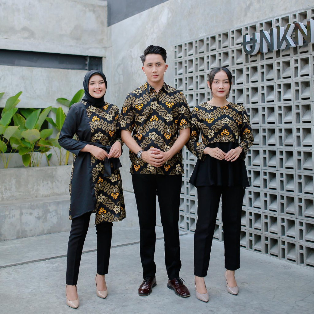Jual Benang Raja Batik Couple Pria Wanita Motif A Bintang | Shopee ...