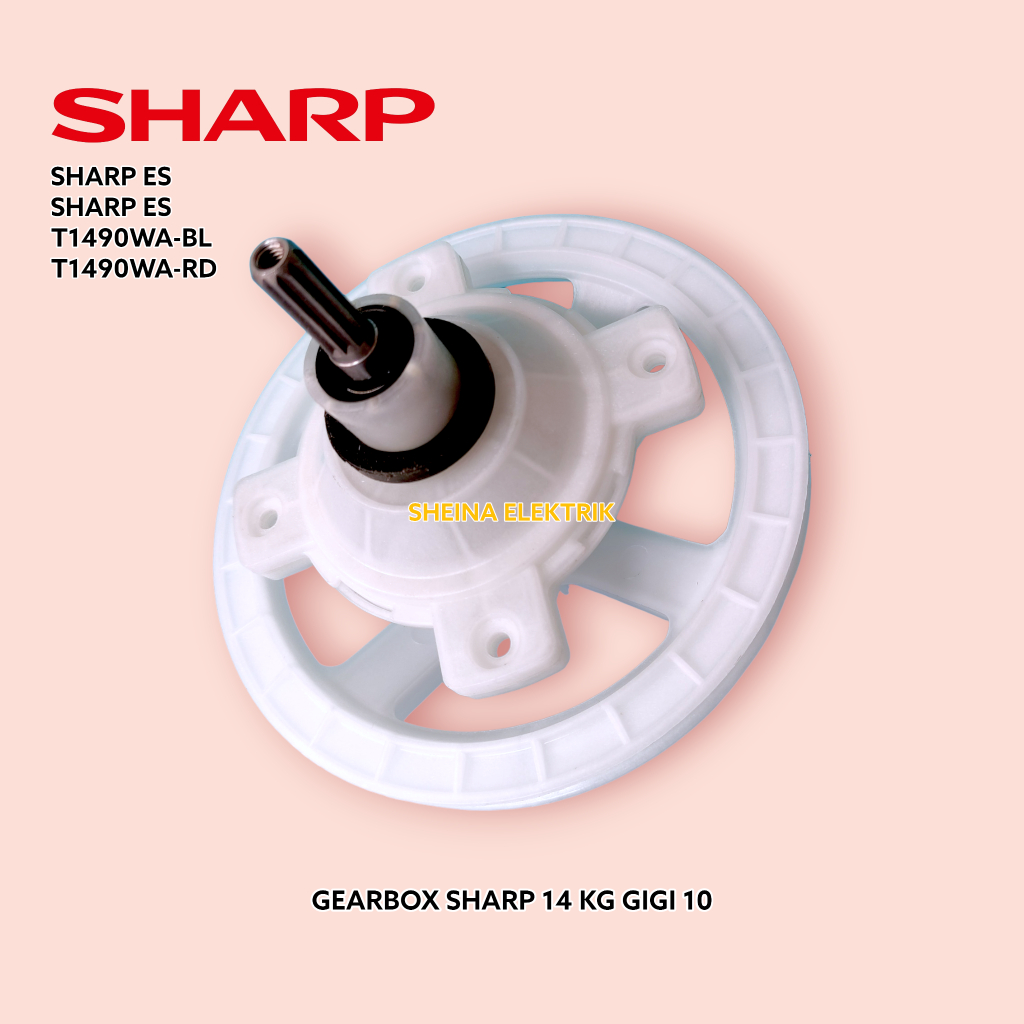 Jual GEARBOX MESIN CUCI SHARP 2 TABUNG kapasitas 14 KG | Shopee Indonesia