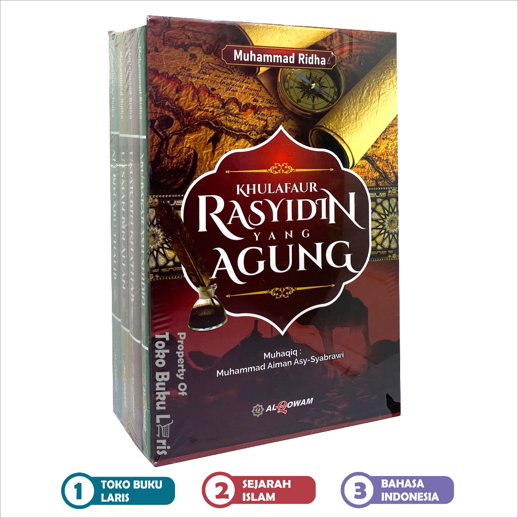 Jual Khulafaur Rasyidin yang Agung - Biografi Khalifah Abu Bakar Umar Utsman Ali - Penerbit Al ...