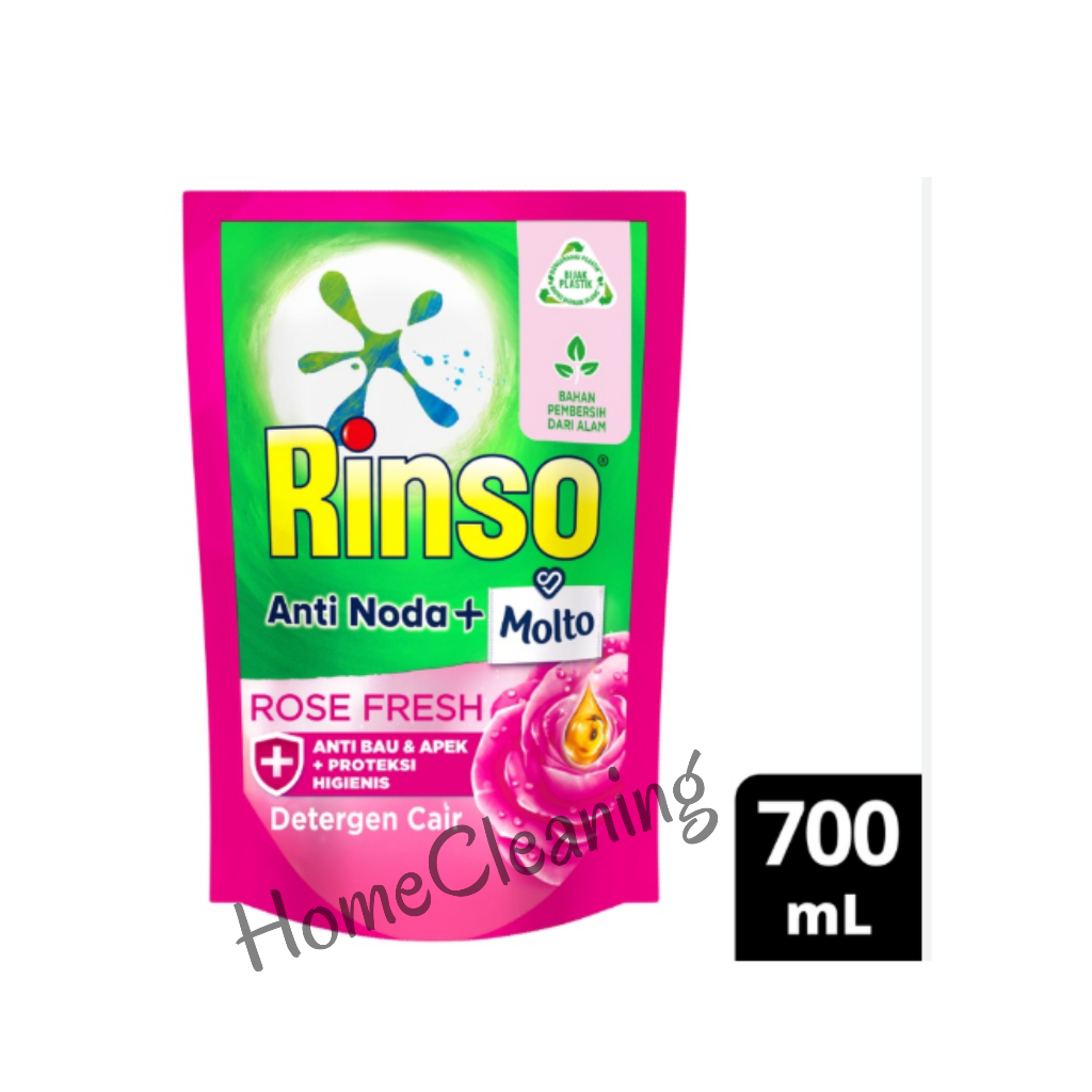 Jual Detergent cair Rinso+Molto 700 mL (Rose Fresh) | Shopee Indonesia Jual Detergent cair Rinso+Molto 700 mL (Rose Fresh) | Shopee Indonesia