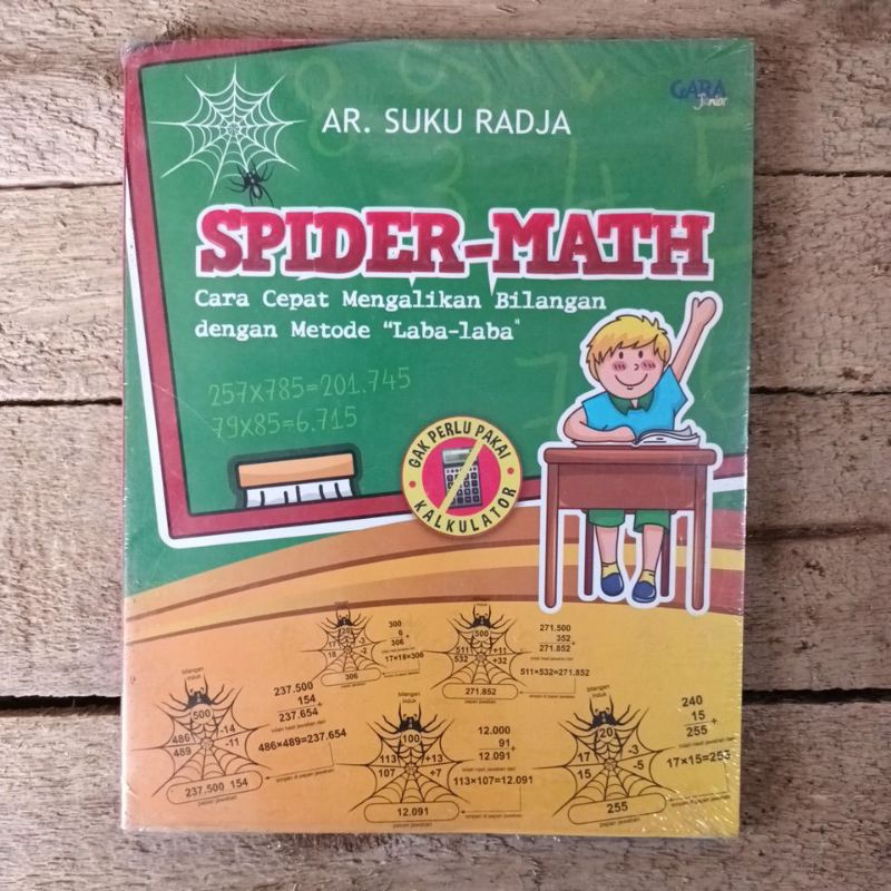 Jual Spider Math Cara Cepat Belajar Perkalian Matematika Untuk Sd.Smp.Sma. Original New | Shopee ...
