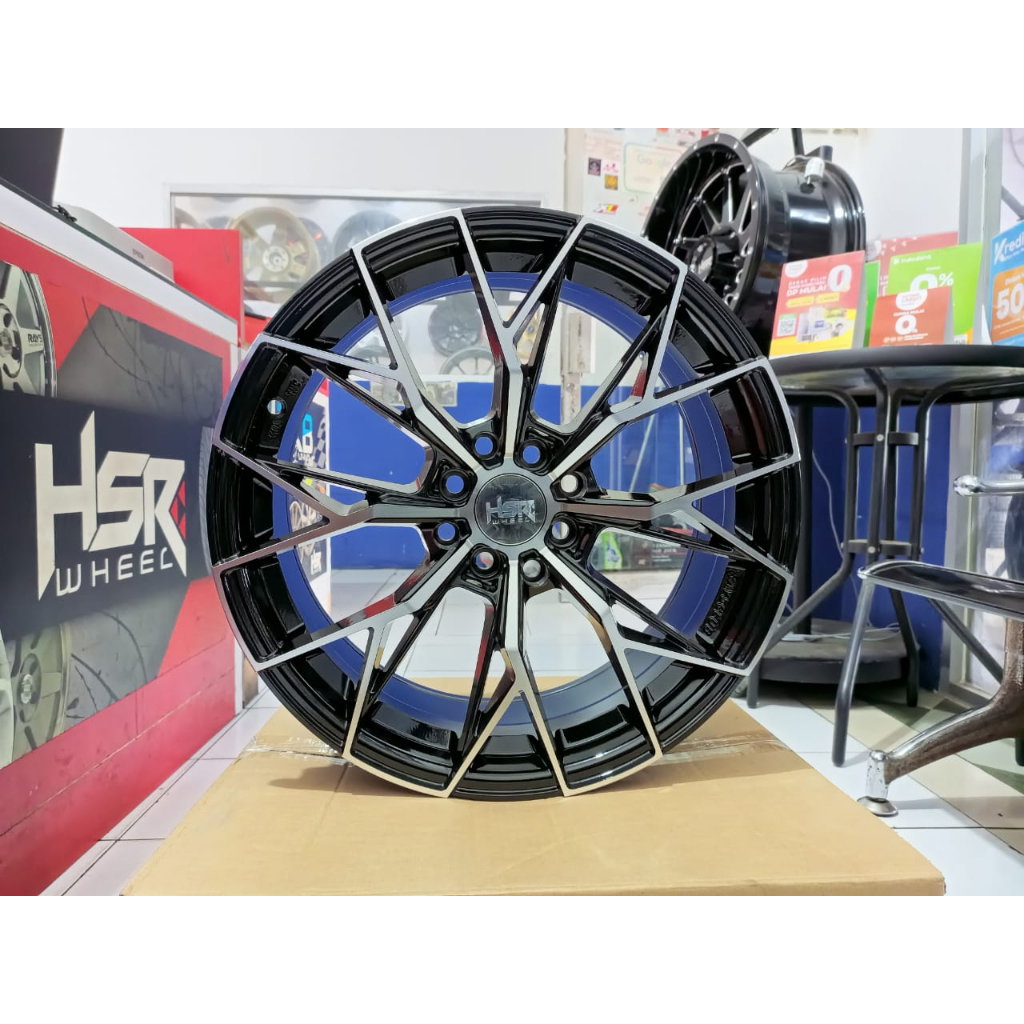 Jual VELG MOBIL HSR RACING R17 SWIFT AVANZA MOBILIO JAZZ LIVINA HOLE ...