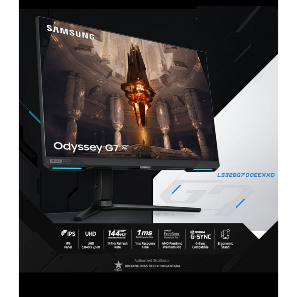 Jual Samsung Odyssey G70B 144Hz 32inch UHD G-Sync Gaming LED Monitor ...