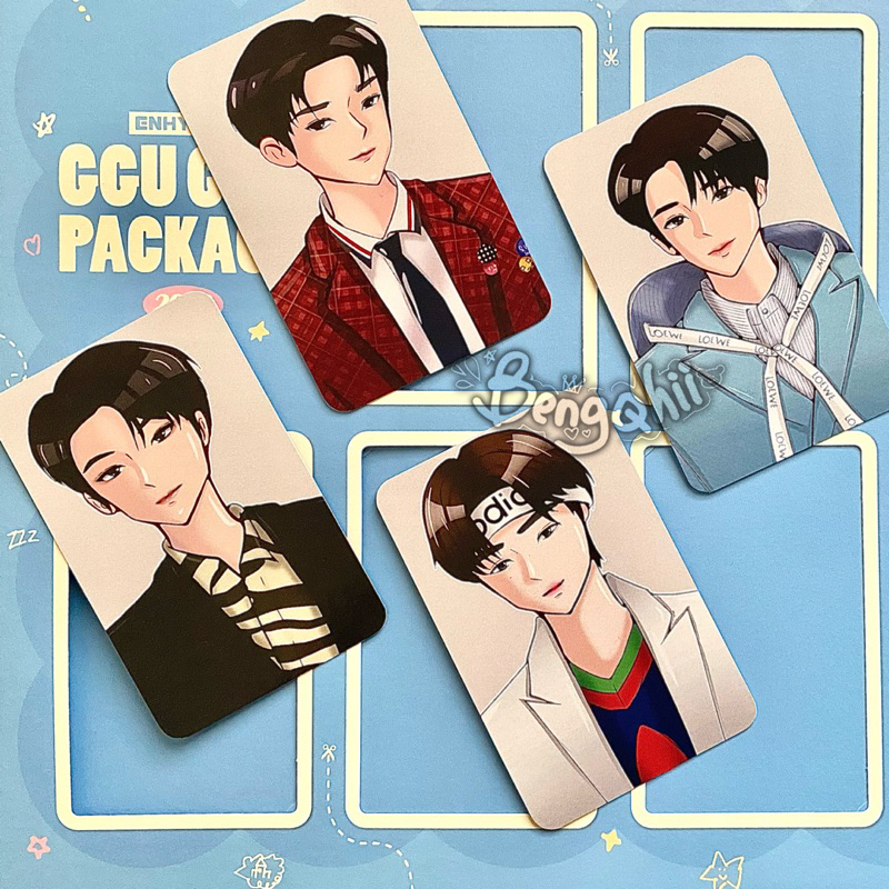 Jual pc fanart rpc ggu ggu package 2023 enhypen (heeseung, jay, jake, sunghoon, jungwon ...
