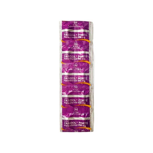 Jual FASIDOL FORTE PARACETAMOL 650 MG ISI 10 TABLET - OBAT DEMAM ...