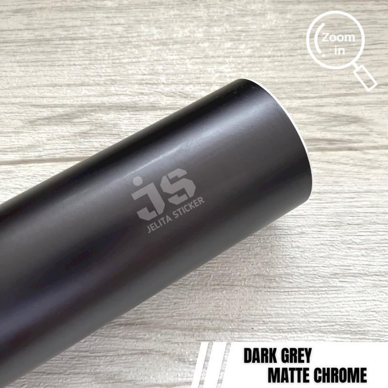 Jual Skotlet Dark Grey Satin Sticker Dark Grey Mettalik Doff Matte ...
