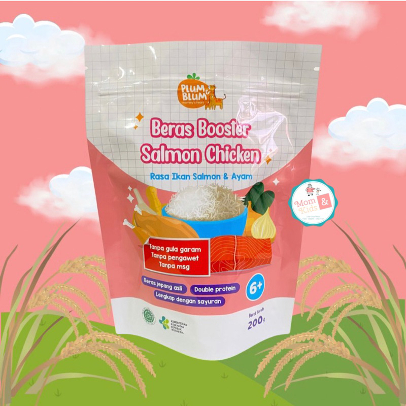 Jual Plum & Blum Beras MPASI BB Booster 200gr | PlumandBlum Bubur MPASI Bayi | Shopee Indonesia