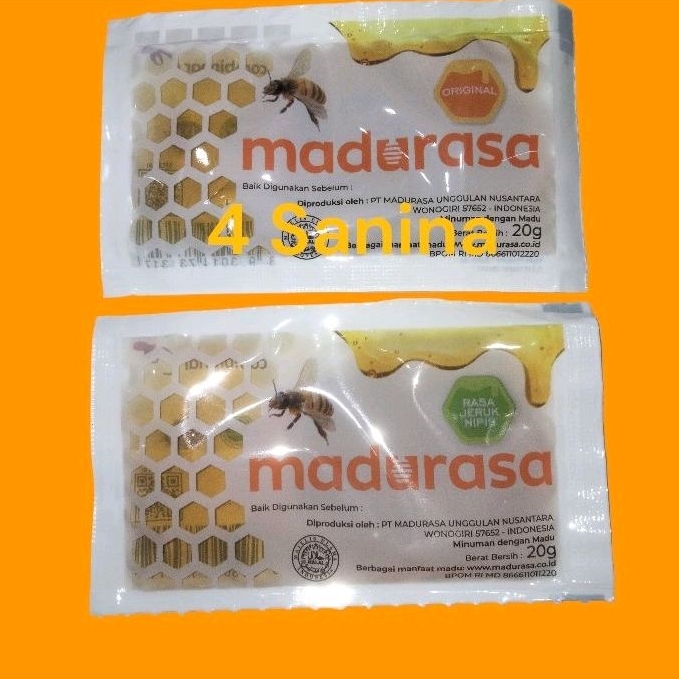 Jual MADU RASA SACHET 20 Gr / SACHET | Shopee Indonesia