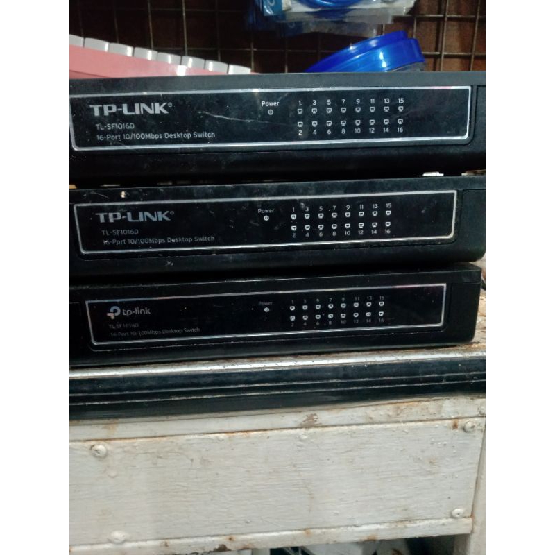 Jual Tp-Link sf1016d bekas switch 10/100 +adaptor | Shopee Indonesia