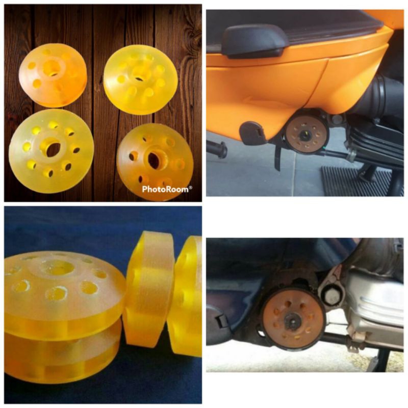 Jual KARET BUSHING MOUNTING/KARET CHASIS VESPA MATIC (PRIMAVERA,NEW ...
