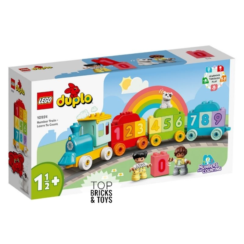 Jual LEGO Duplo, Number Train - Learn To Count (10954) | Shopee Indonesia