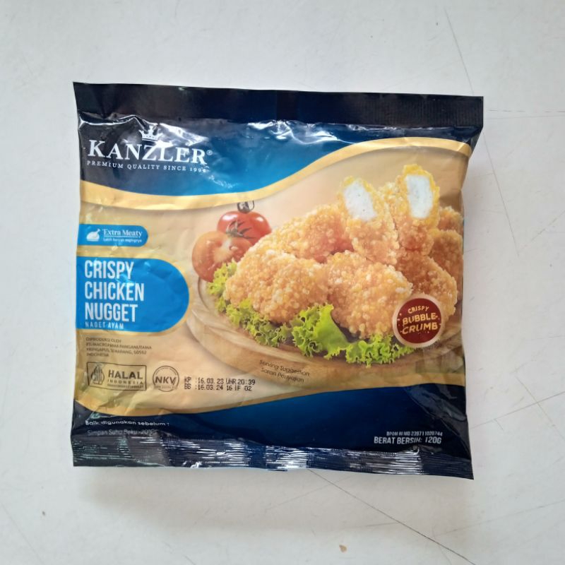 Jual KANZLER CRISPY CHICKEN NUGGET 120GR | Shopee Indonesia