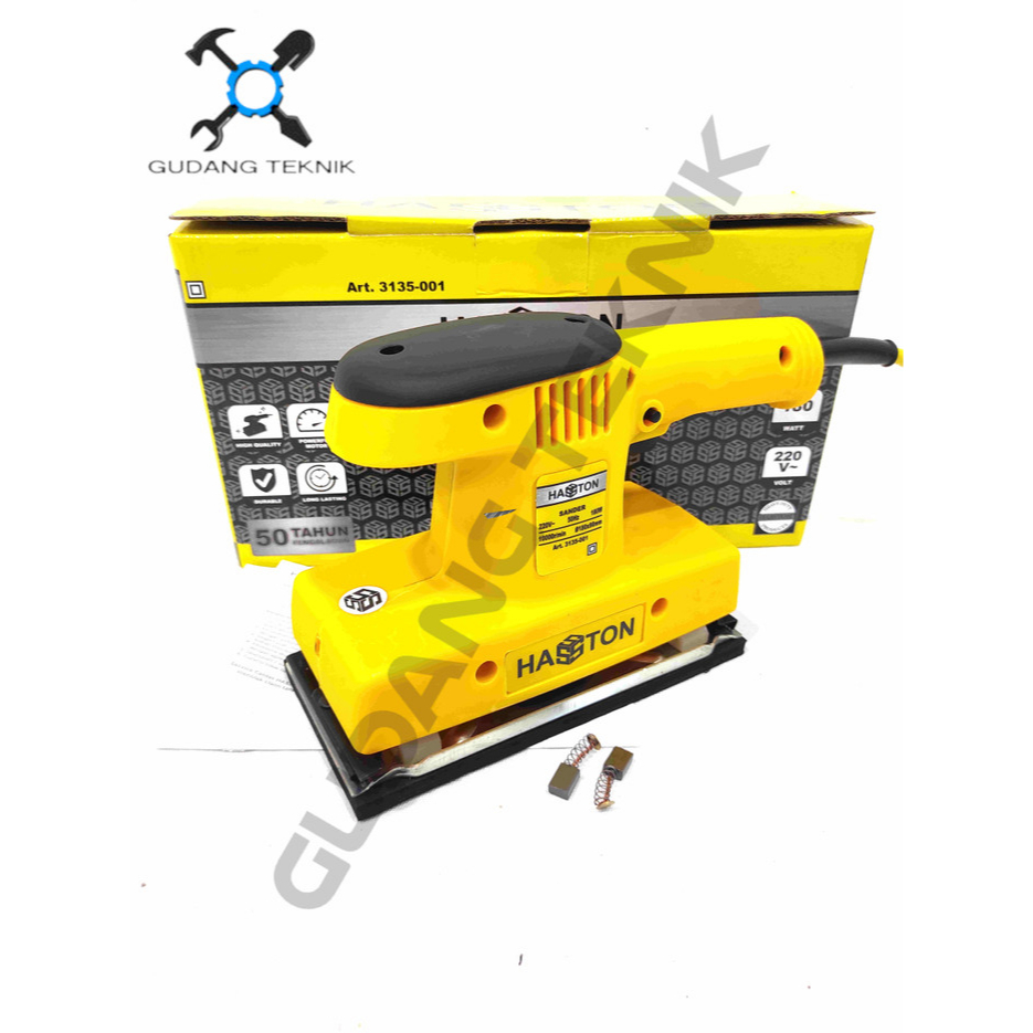 Jual Mesin Amplas Kayu Sander Listrik 3135-001 HASSTON PROHEX / Palm ...
