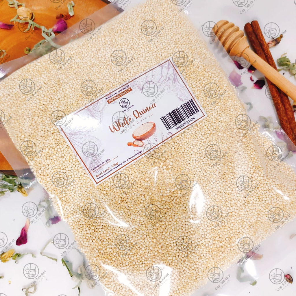 Jual 1kg White Quinoa / Healthy Food / Diet Food / Rempah / JSR 100% ...