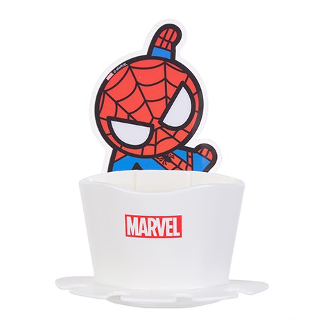 Jual Miniso Official Marvel Toothbrush Holder Iron Man Spider-Man ...
