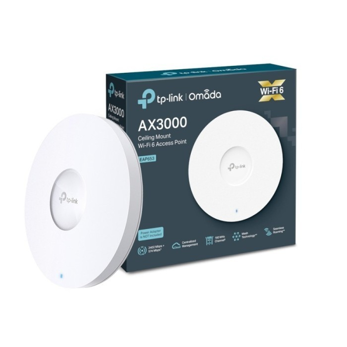 Jual TP LINK EAP653 AX3000 Ceiling Mount WiFi 6 Access Point EAP 653 ...