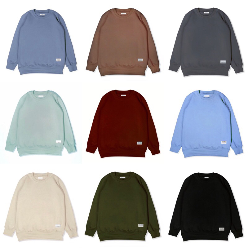 Jual XXL Sweater Crewneck Polos Oversize Unisex Pria dan Wanita ... Jual XXL Sweater Crewneck Polos Oversize Unisex Pria dan Wanita ...