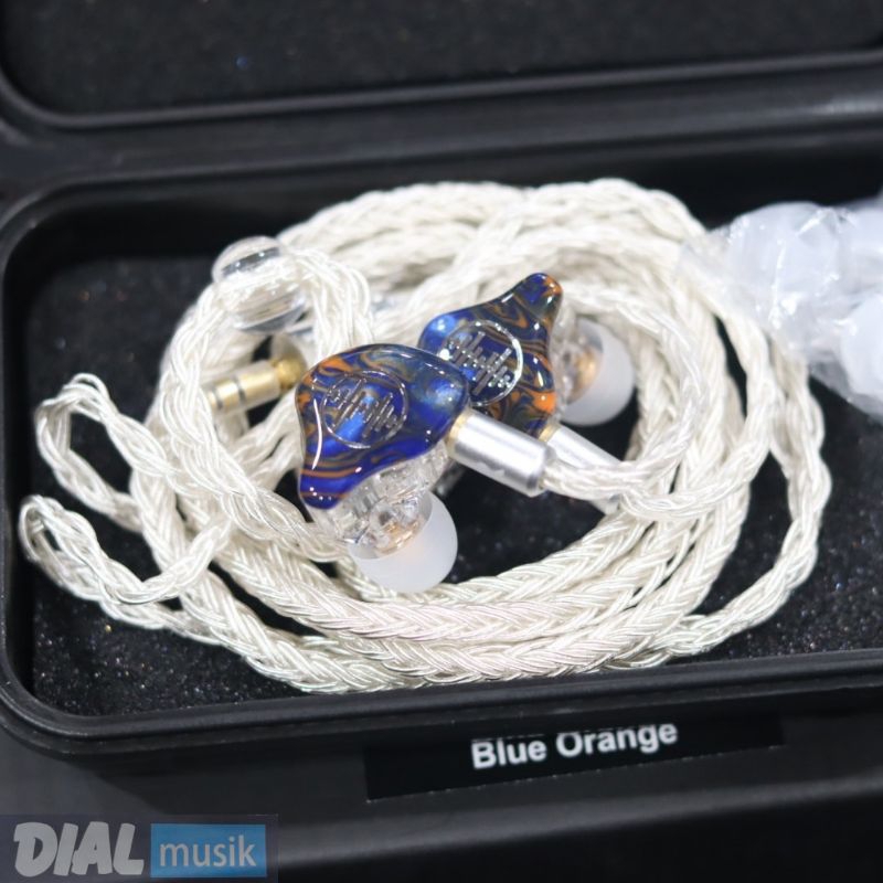 Jual Wave Audio Monitor WAVE3HU Bass Edition Orange Blue - In Ear ...