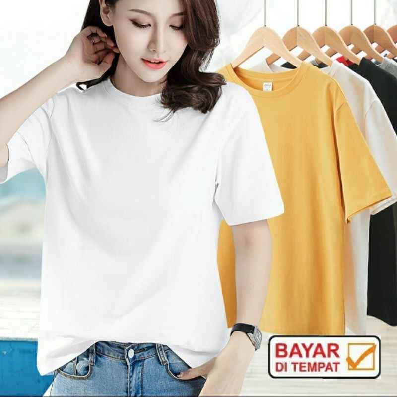 Jual Kaos Polos Cewek Lengan Pendek / Kaos Polos Wanita / Kaos Cewek ... Jual Kaos Polos Cewek Lengan Pendek / Kaos Polos Wanita / Kaos Cewek ...