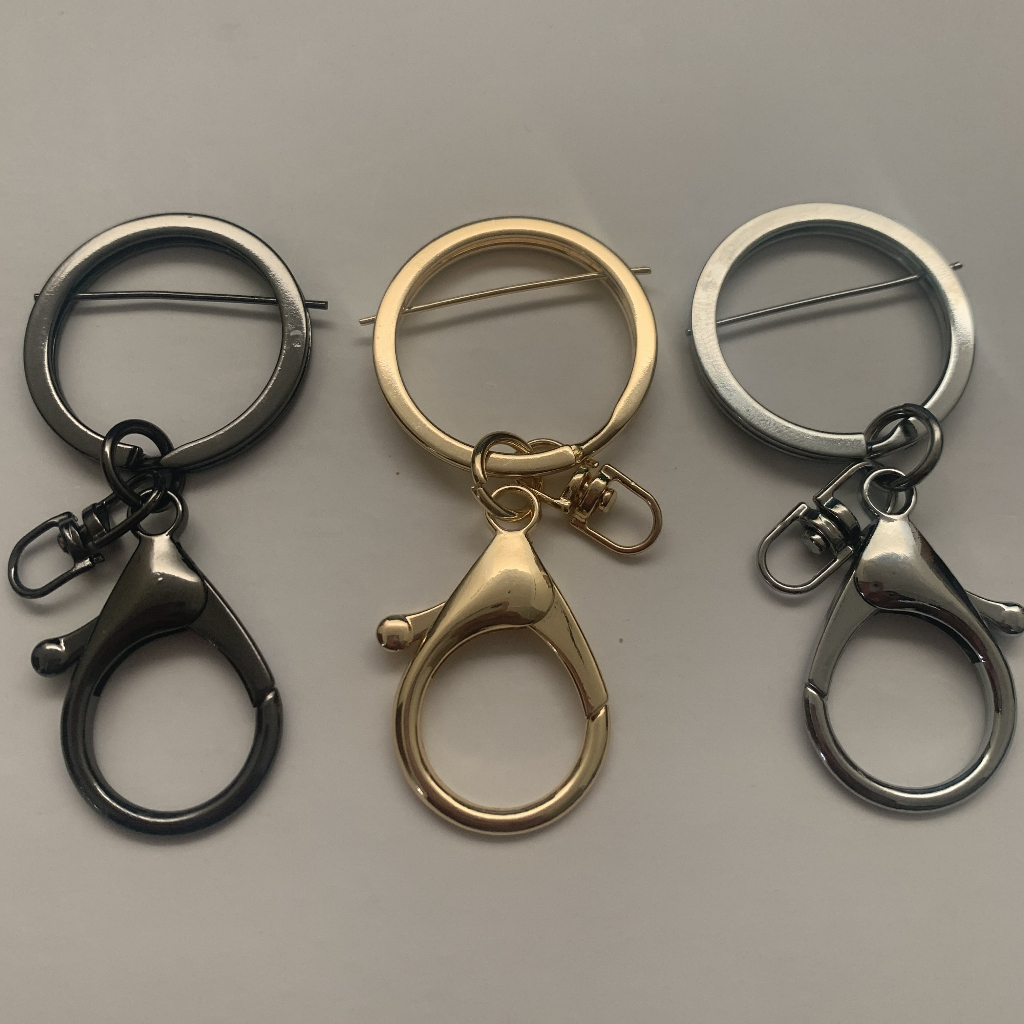 Jual Gantungan Kait Premium 2 in 1 SATUAN Kunci Stainless Steel Besar ...