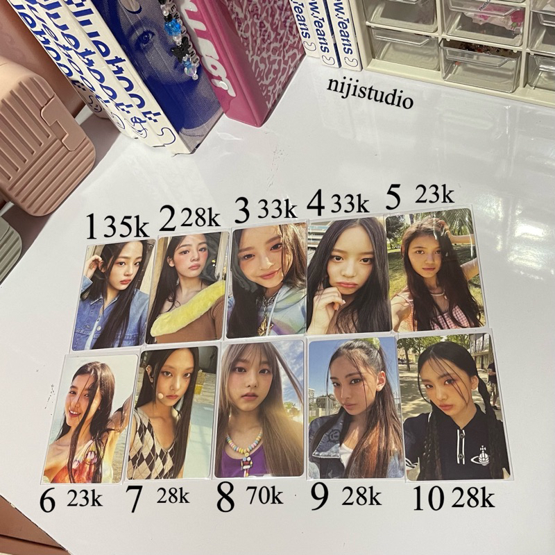Jual NewJeans Official photocard weverse album C ver minji hanni danielle haerin hyein photocard ...