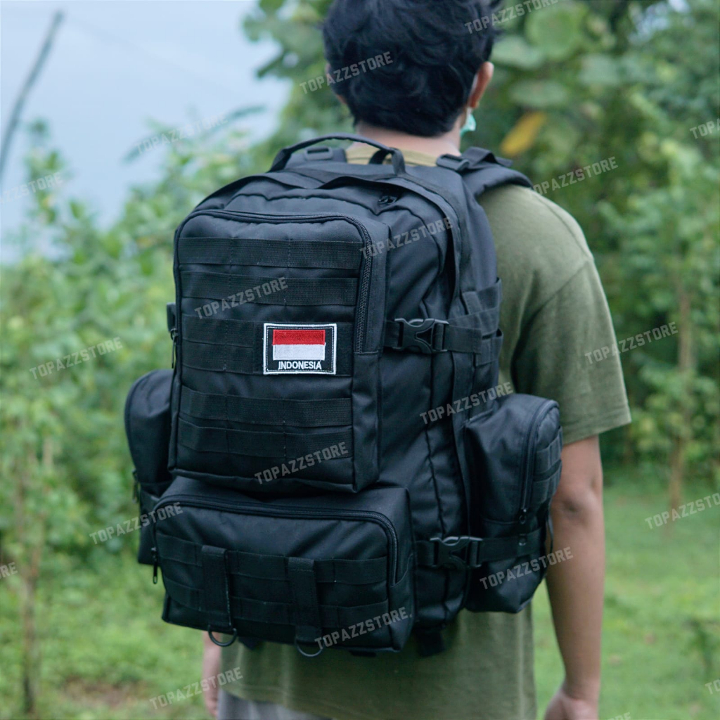 Jual Tas Tactical Army Jumbo Ransel Punggung Tentara Loreng TNI Militer ...