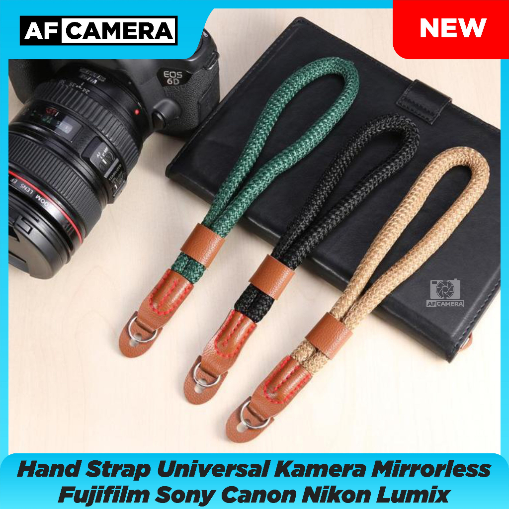 Jual Wrist Strap Kamera Mirrorless Hand Strap Fujifilm Canon Sony Nikon ...