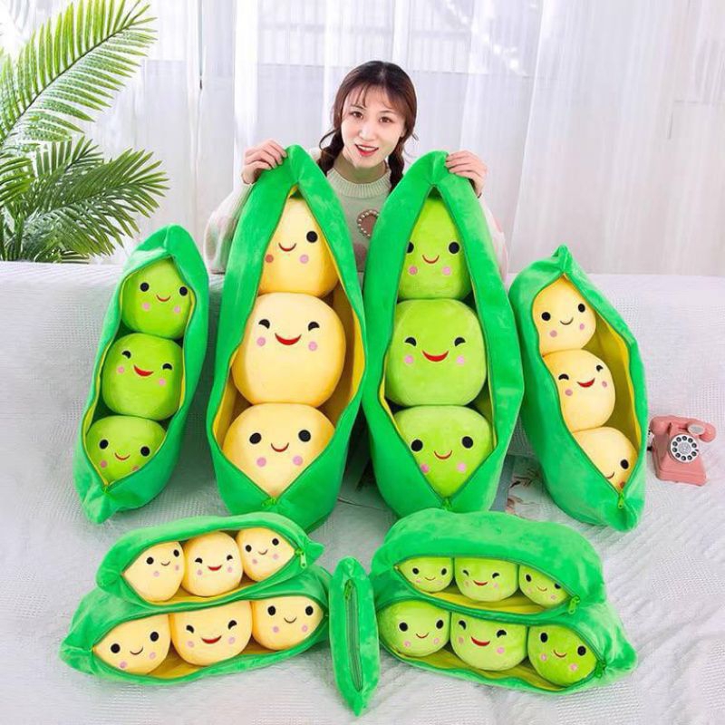 Jual Boneka Kacang Viral ( Kacang Edamame ) Plush import | Shopee Indonesia
