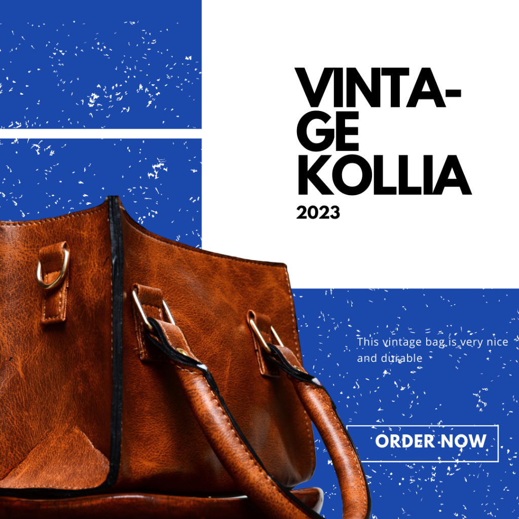 Jual VINTAGE KOLLIA - HEIMOSO ( WOMAN'S BAG) | Shopee Indonesia