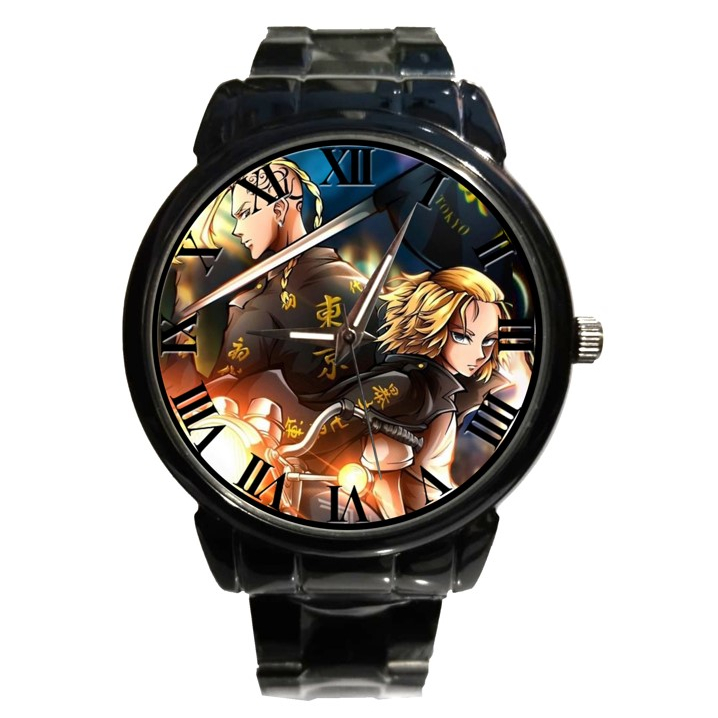 Jual Jam Tangan Anime Jepang Stainless Pria Keren Mikey Tokyo Revengers ...