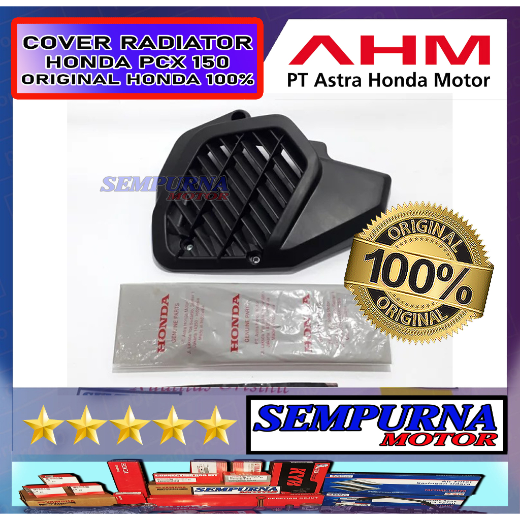 Jual 19150-K97-T00 Cover Radiator Tutup Radiator Pcx 150 100% Original ...