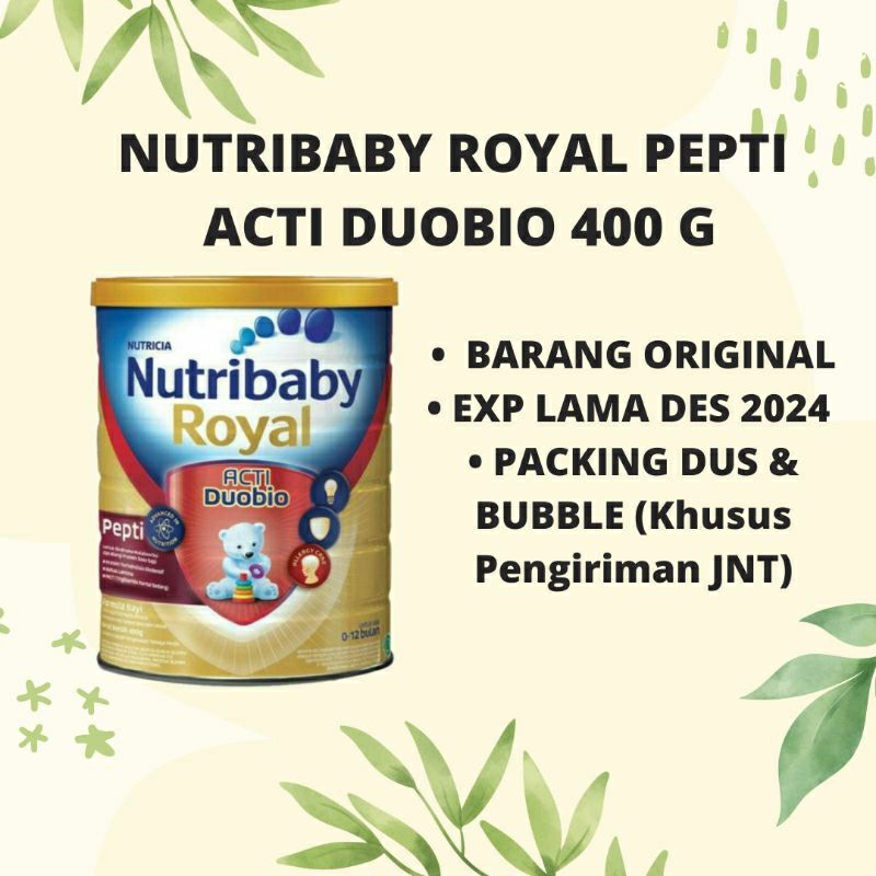 Jual NUTRIBABY ROYAL PEPTI ACTI DUOBIO 400G | Shopee Indonesia Jual NUTRIBABY ROYAL PEPTI ACTI DUOBIO 400G | Shopee Indonesia