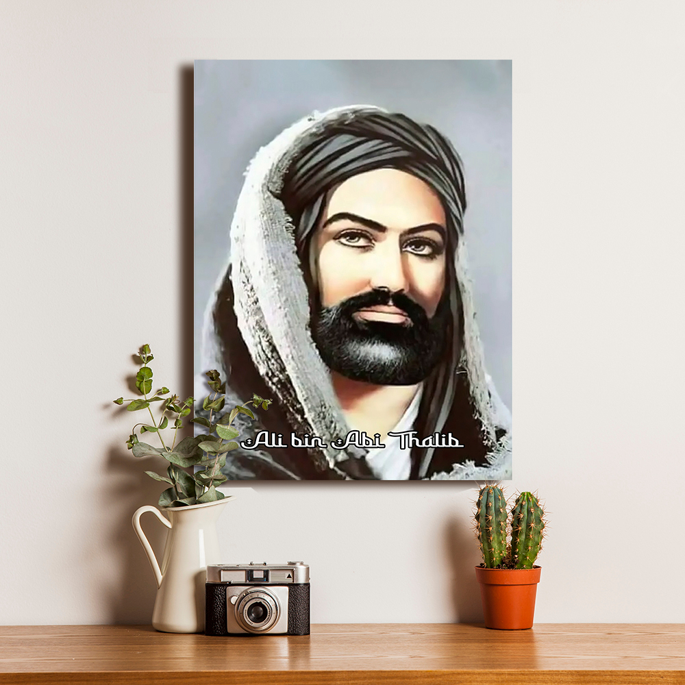 Jual Poster Tokoh Islam Muslim Sahabat Rasul Khalifah Ali bin Abu ...