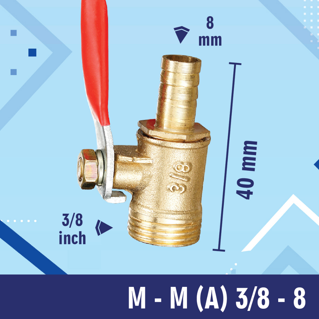 Jual Ball valve kuningan camel 1/2" kran kuningan ball valve kuningan 1 ...