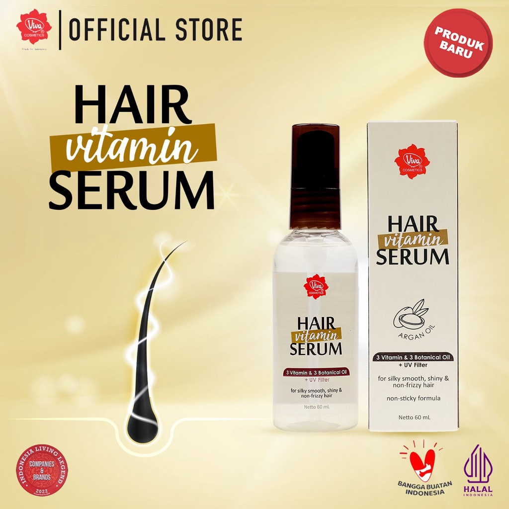 Jual Viva Hair Vitamin Serum 60ml | Shopee Indonesia